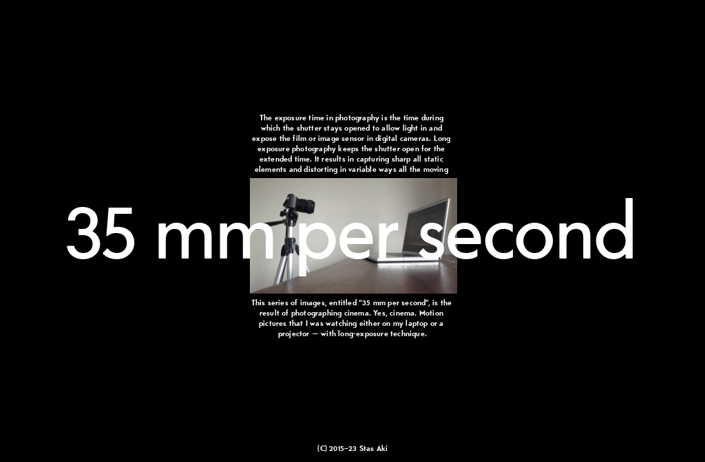 35 mm per second