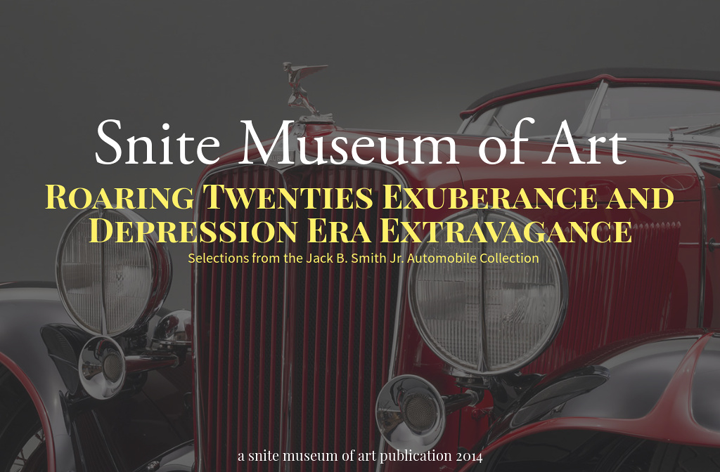 Roaring Twenties Exuberance and Depression Era Extravagance [exhibition]