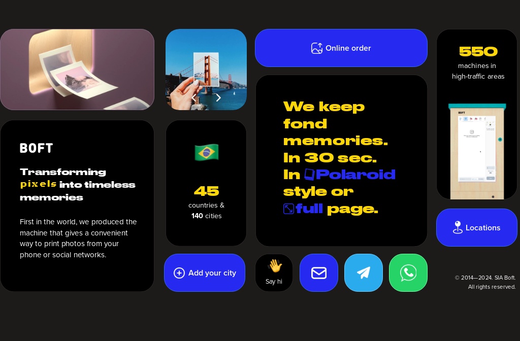 Boft — Transforming pixels into timeless memories