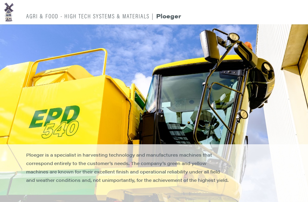 Dutch Industry — Ploeger