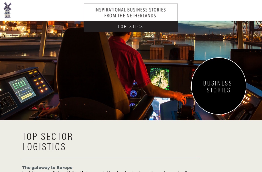 Dutch Industry — Sector Logistics