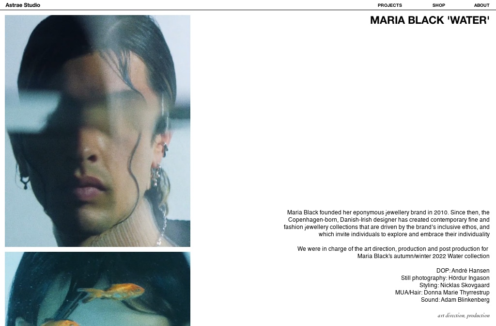 Astrae Studio — Maria Black