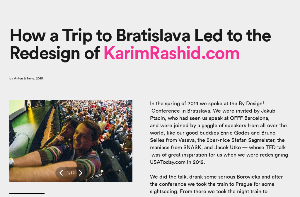 Karim Rashid — Introduction