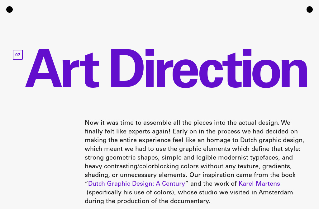 One Shared House — Art Direction