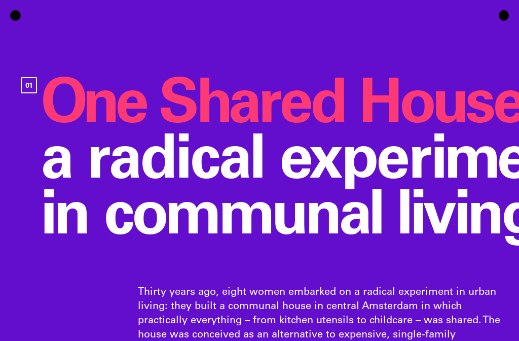 One Shared House — One Shared House