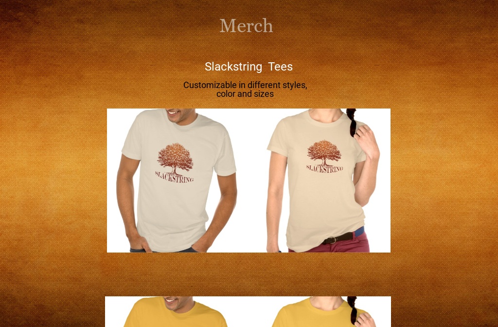 Slackstring — Merch