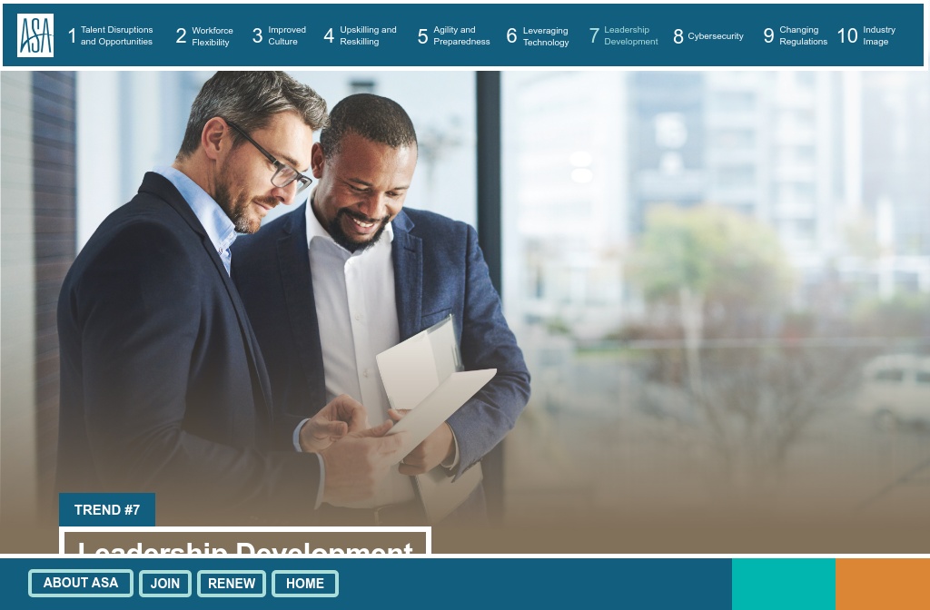 ASA Top 10 Trends for 2023 — Leadership Development ASA Top 10 Trends for 2023 — Leadership Development
