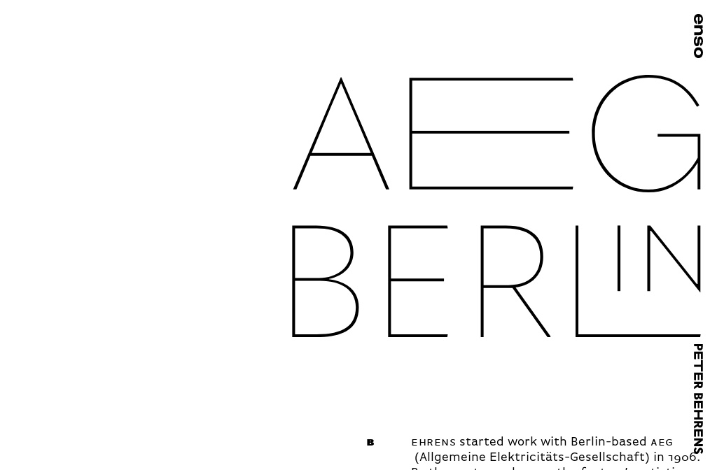 Peter Behrens — AEG, Berlin