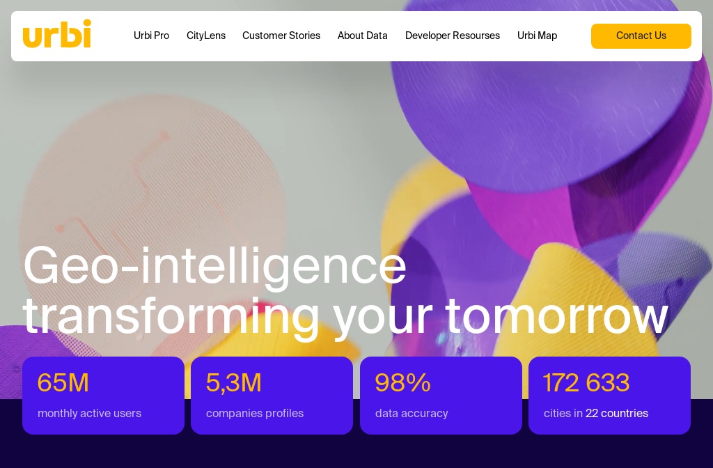 Geo-platform for Measured Decisions