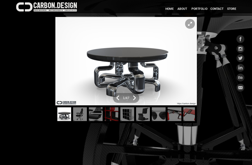 Carbon Fiber Furniture and Product Design | CARBON DESIGN Portfolio ...