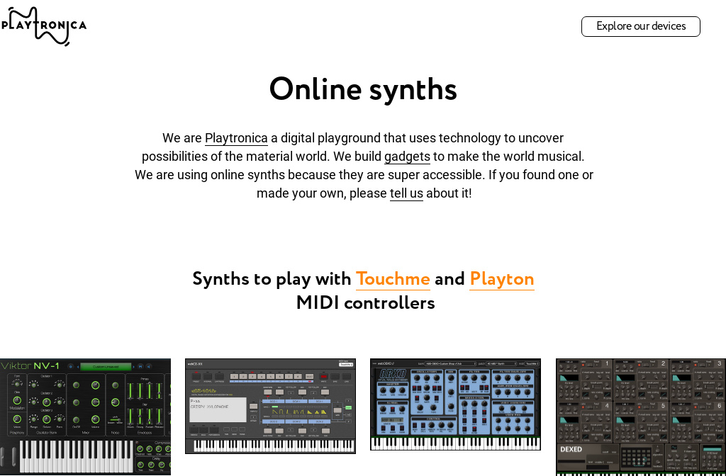 Online Synths 