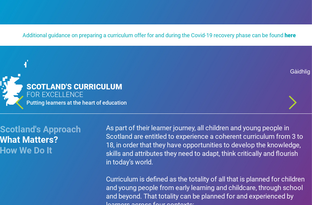 Scotland's Curriculum for Excellence — Page 4