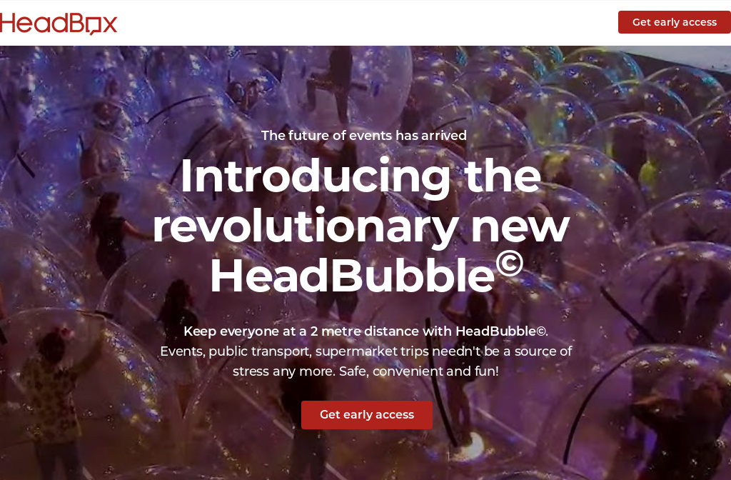 The all new HeadBubble