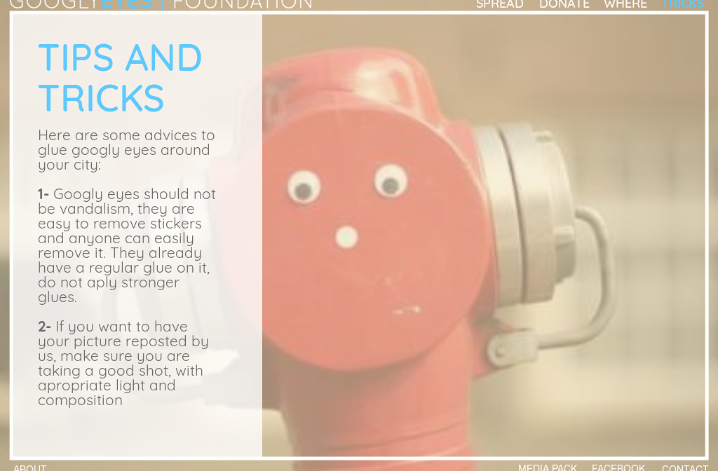 Googly Eyes Foundation — Googly Eye Foundation | Tips