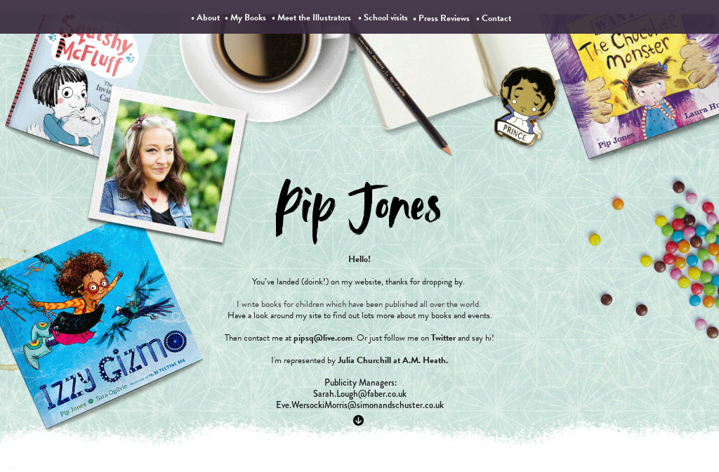 Pip Jones – Children's Author