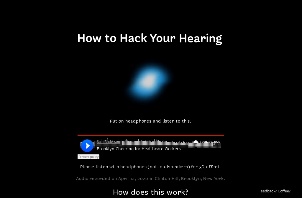 How to Hack Your Hearing