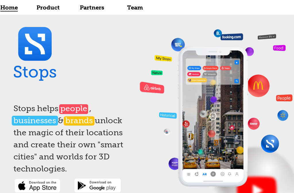 Stops: Content all around you