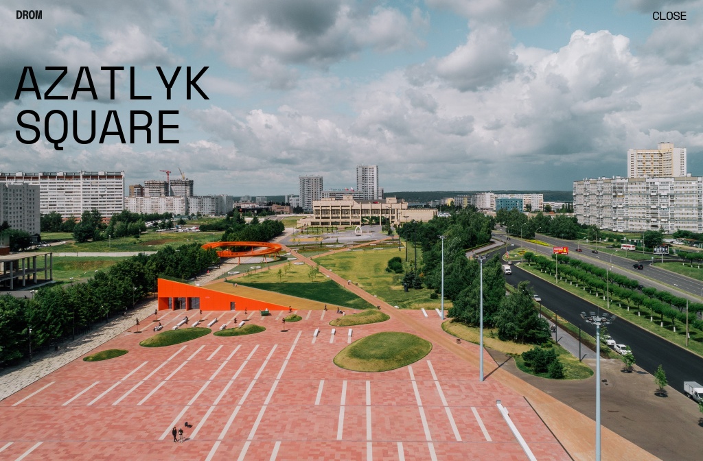 D R O M — azatlyk square
