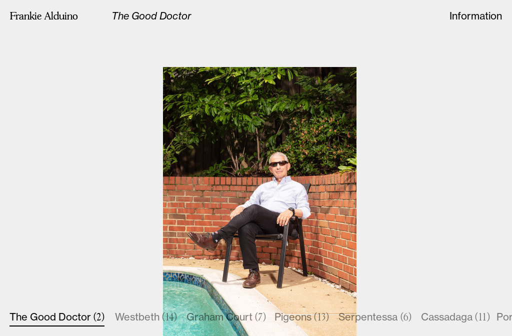 Frankie Alduino | The Good Doctor: Dr. Fauci for InStyle Magazine