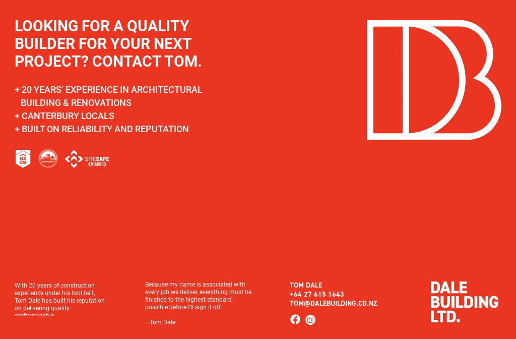Dale Building LTD