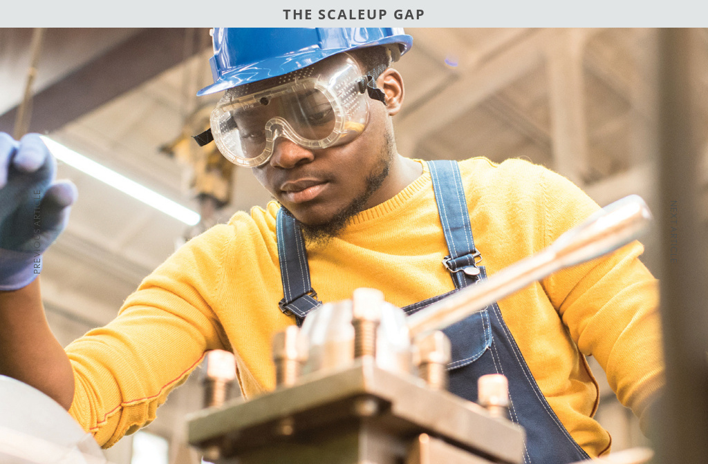 Scaleup Report | WTC-T Toronto Region Board of Trade — The Scaleup Gap