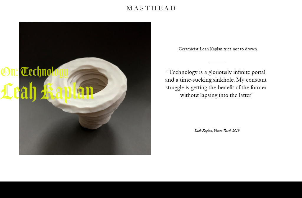 Op-Ed — Leah Kaplan