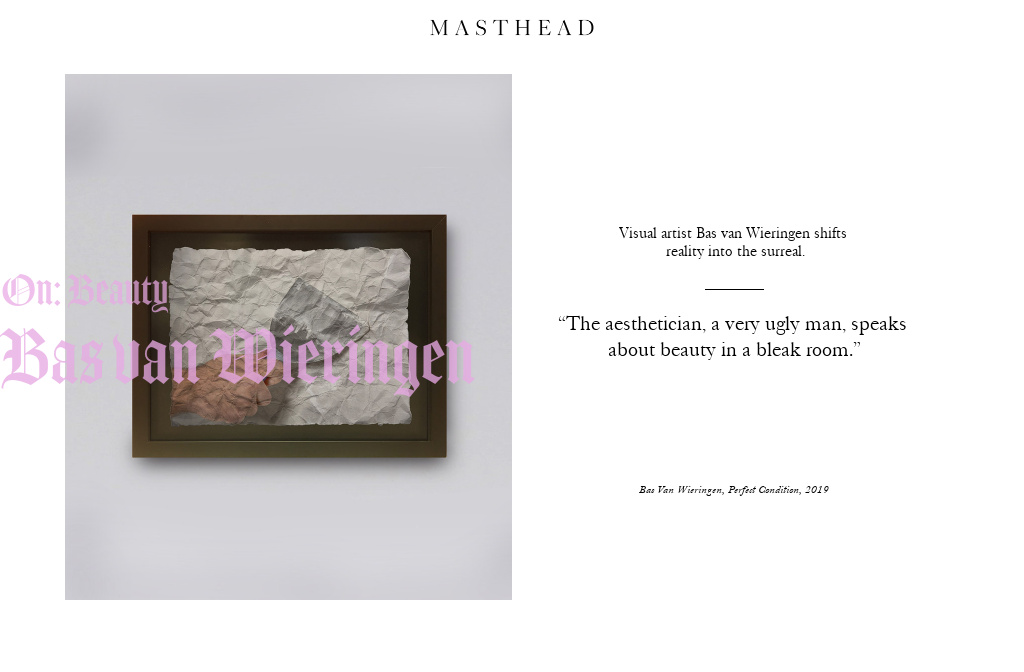 Op-Ed — Bas van Wieringen