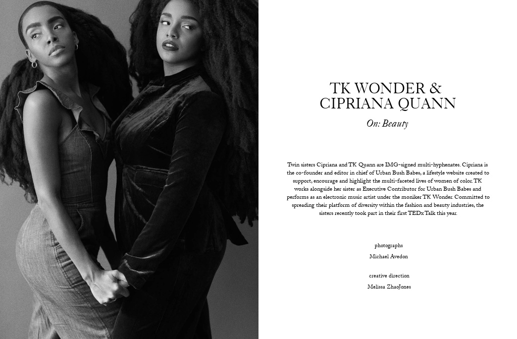On: Beauty — TK WONDER & CIPRIANA QUANN