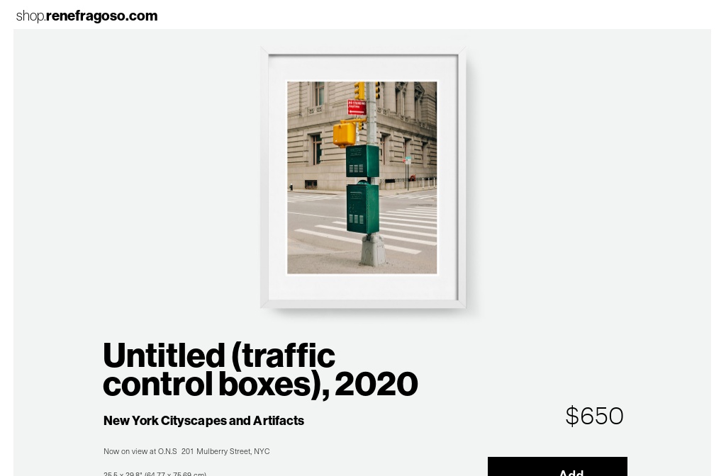 Untitled (traffic control boxes), 2020
