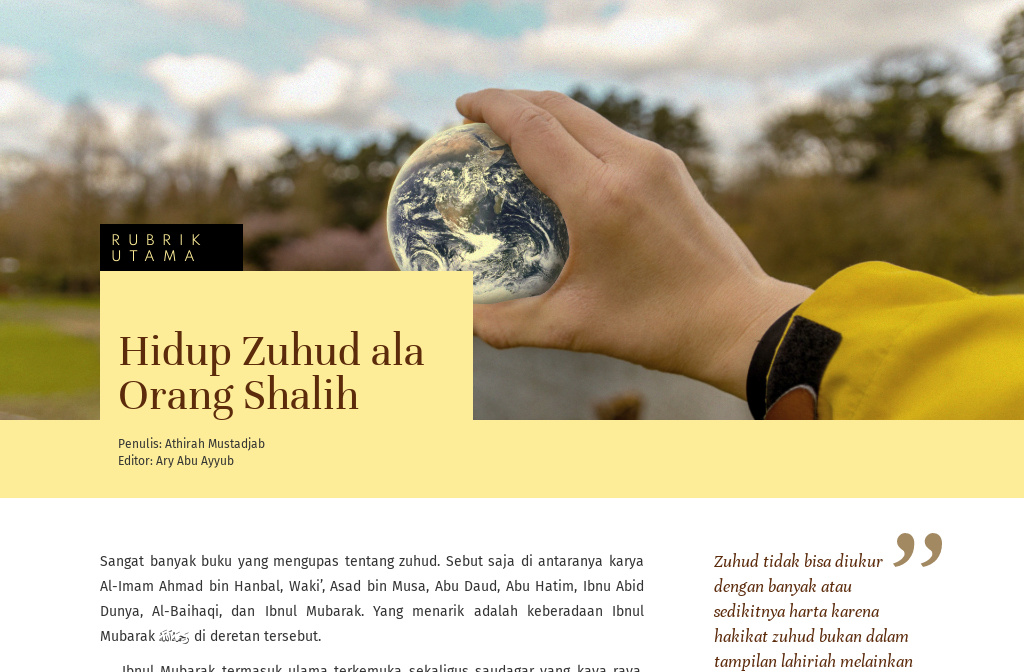 Majalah HSI Edisi 30 — Rubrik Utama