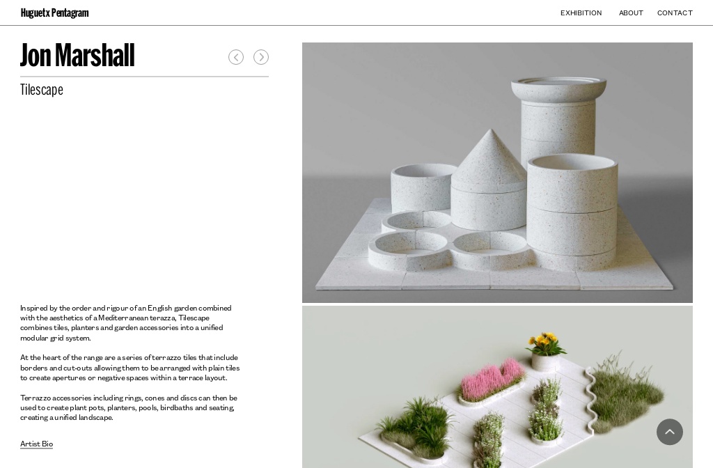 Huguet X Pentagram — Jon Marshall