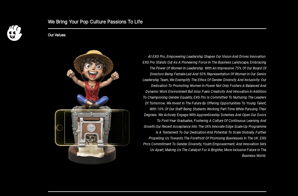 Partners EXG Pro — Values