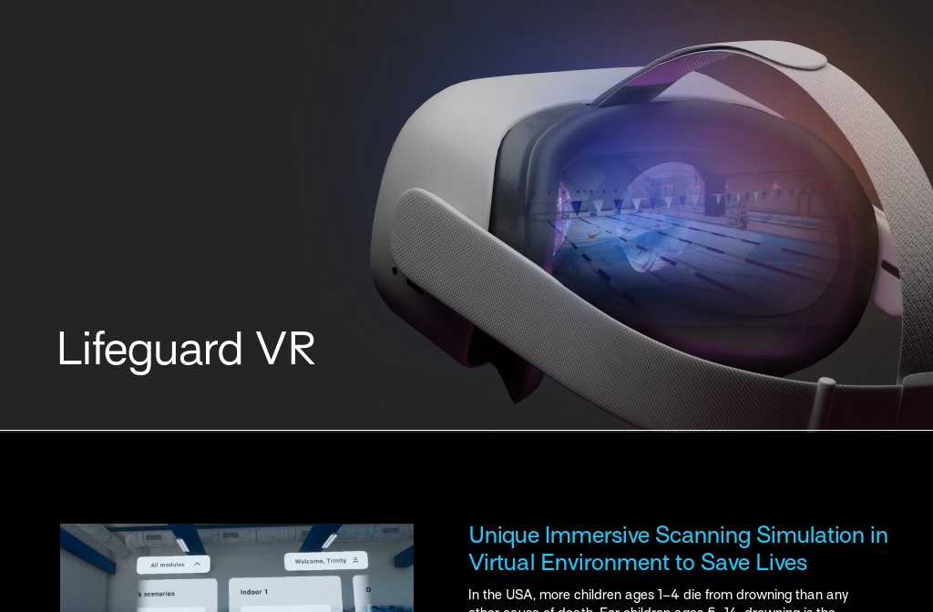 VR Lifeguards Training Simulator - Lucid Reality Labs