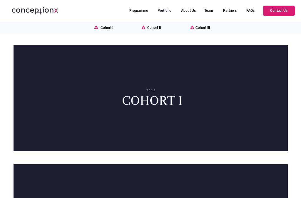 Conception X — Portfolio