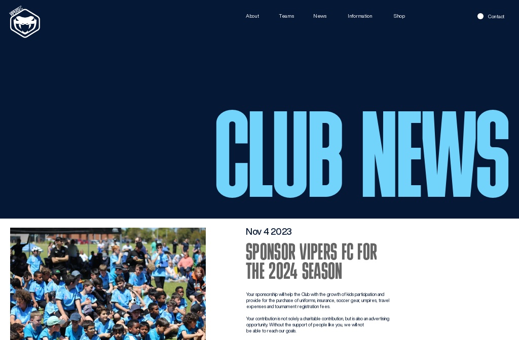 VIPERS FC® — News