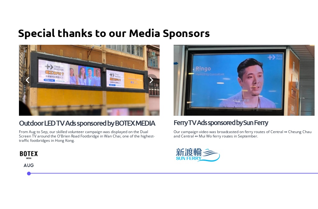 Time Auction Media Sponsors 2022
