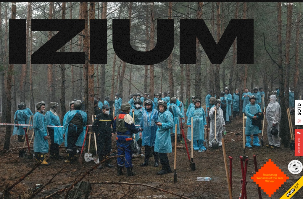 WAR IN UKRAINE — IZIUM