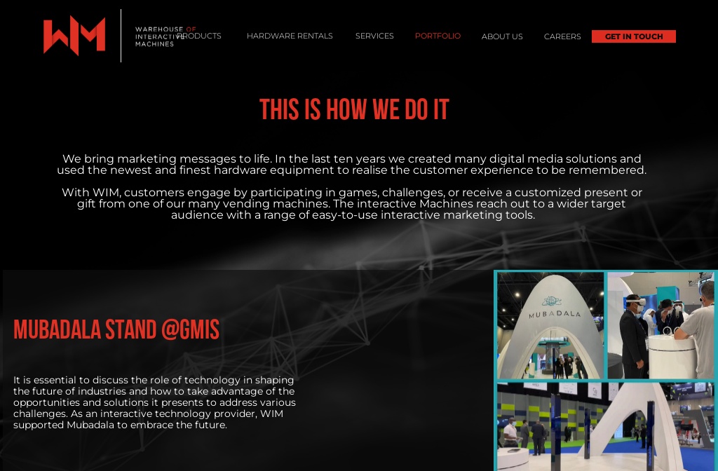 WIM's interactive solutions in ONE great portfolio | WIM ae