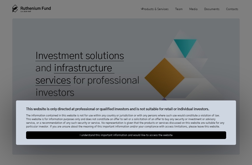 Ruthenium Fund S.A. SICAV-RAIF