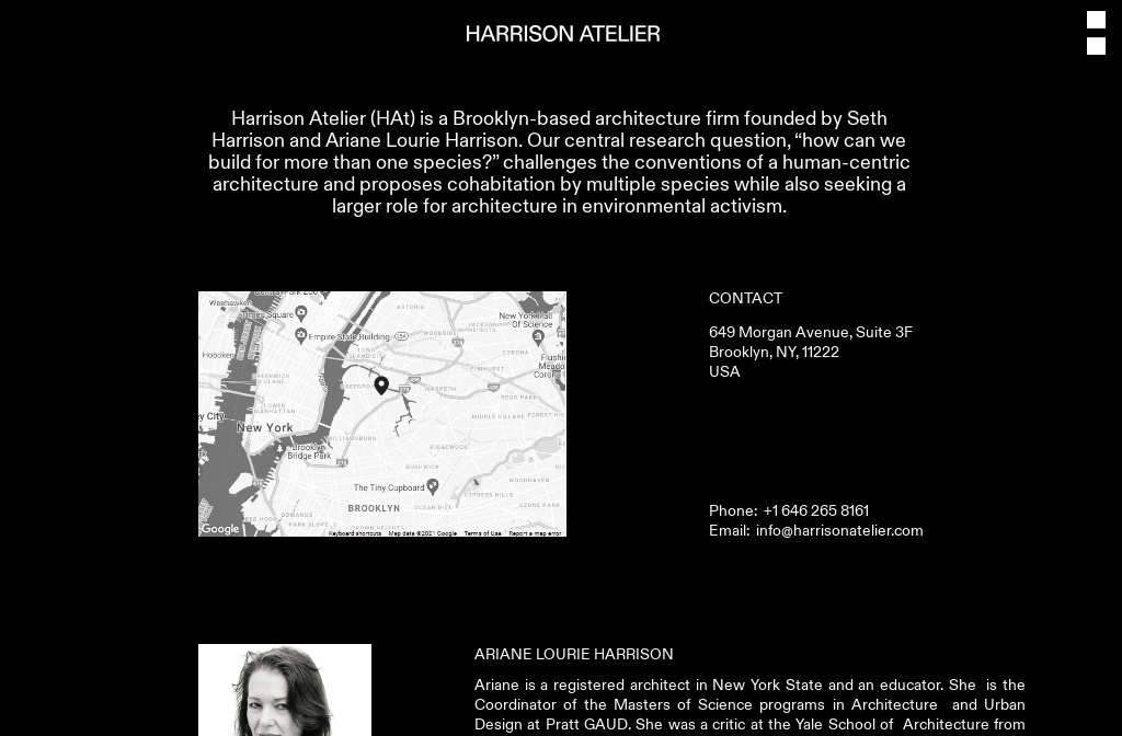 Harrison Atelier — About Us