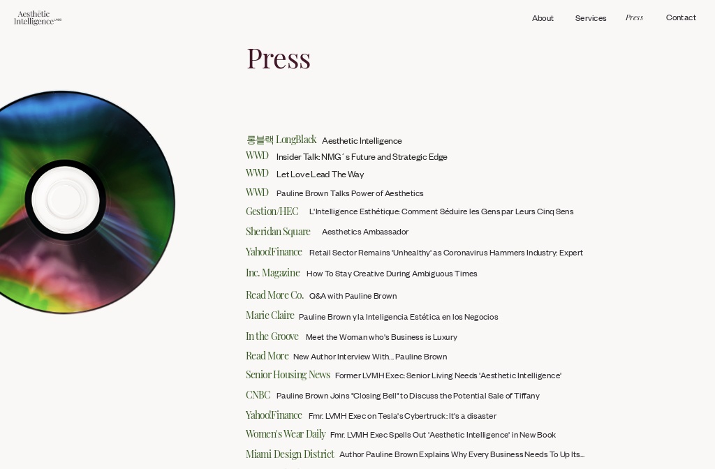 Aesthetic Intelligence — Media Aesthetic Intelligence — Media