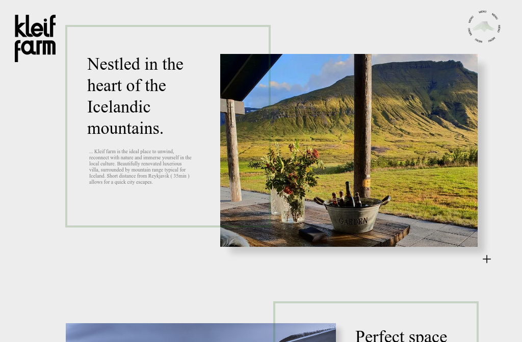 (Copy) KLEIF FARM — About