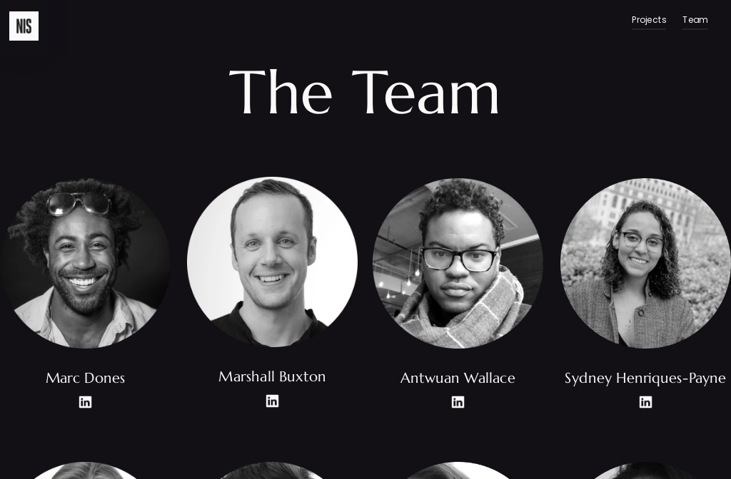 National Innovation Service — Team