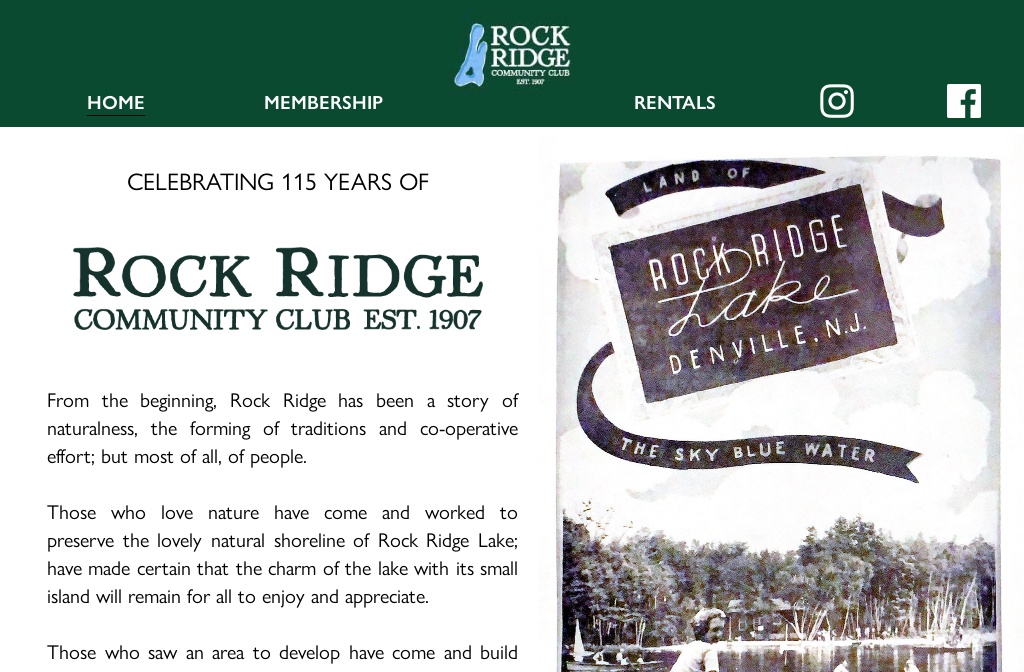 Rock Ridge Community Club
