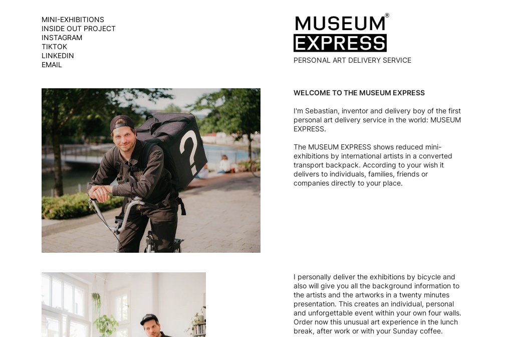 MUSEUM EXPRESS - Personal Art Delivery Service