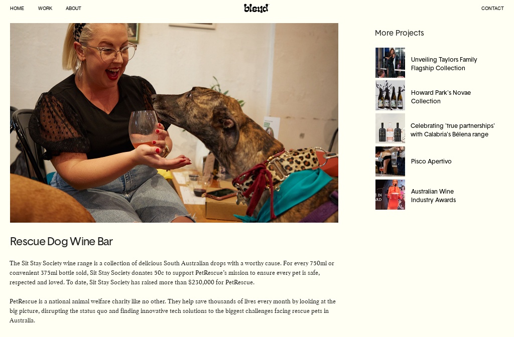 Blend Public Relations — Dog Wine Bar