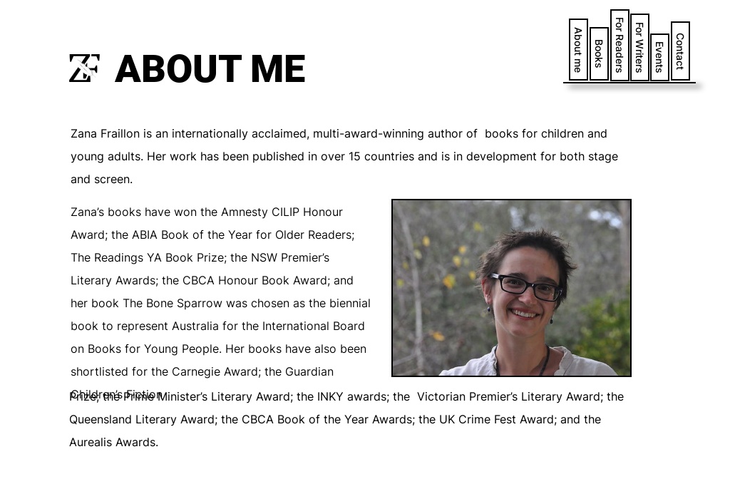 Zana Fraillon — About Me