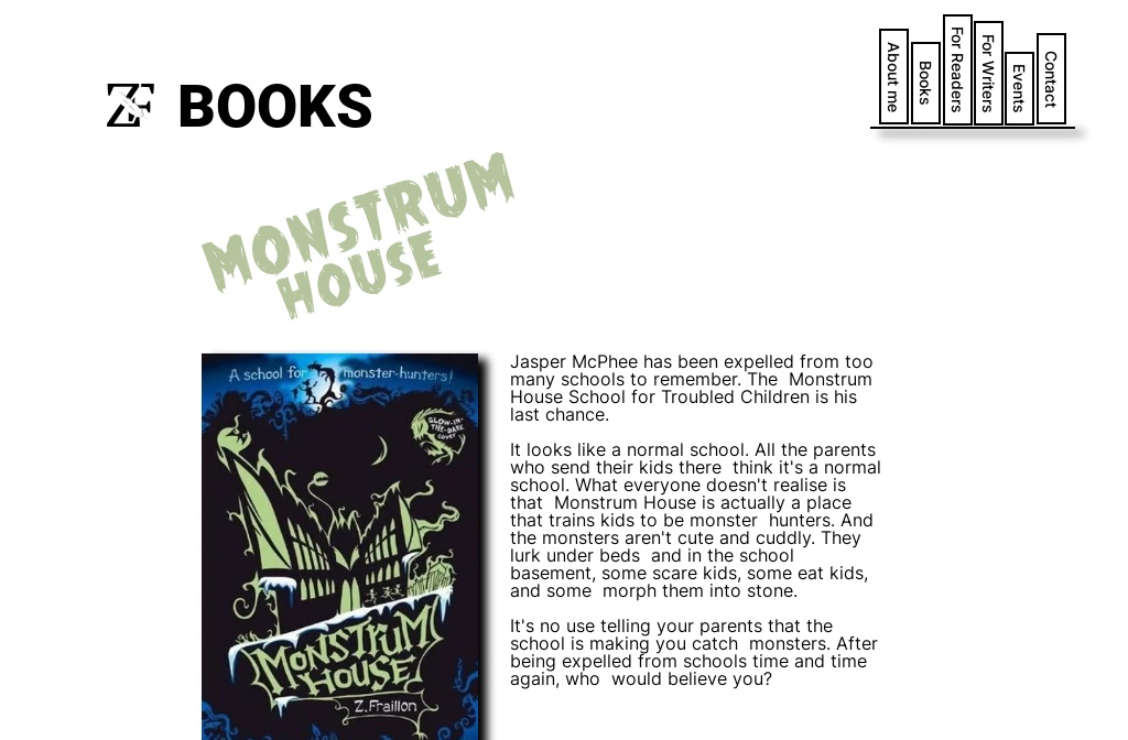 Zana Fraillon — Monstrum House