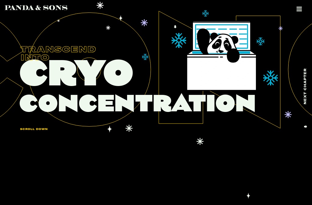 Panda & Sons — cryoconcentration