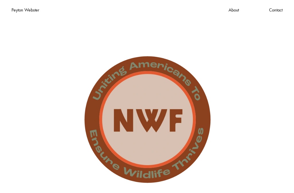 Peyton Webster Design + Photography — Project page - NWF Rebrand